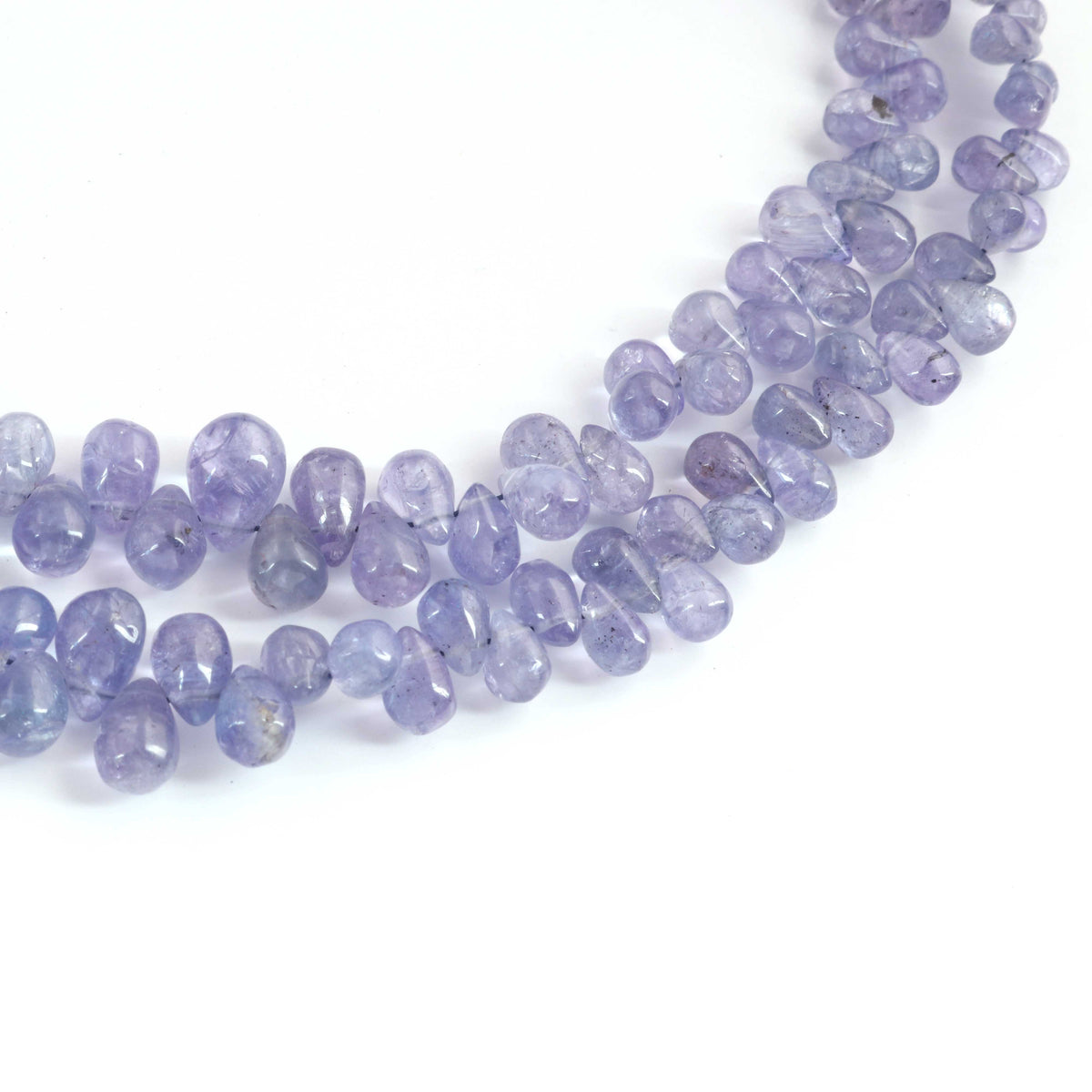 1 Strand Tenzanite Smooth Briolettes -Tear Shape Briolettes - 4mmx2mm ...