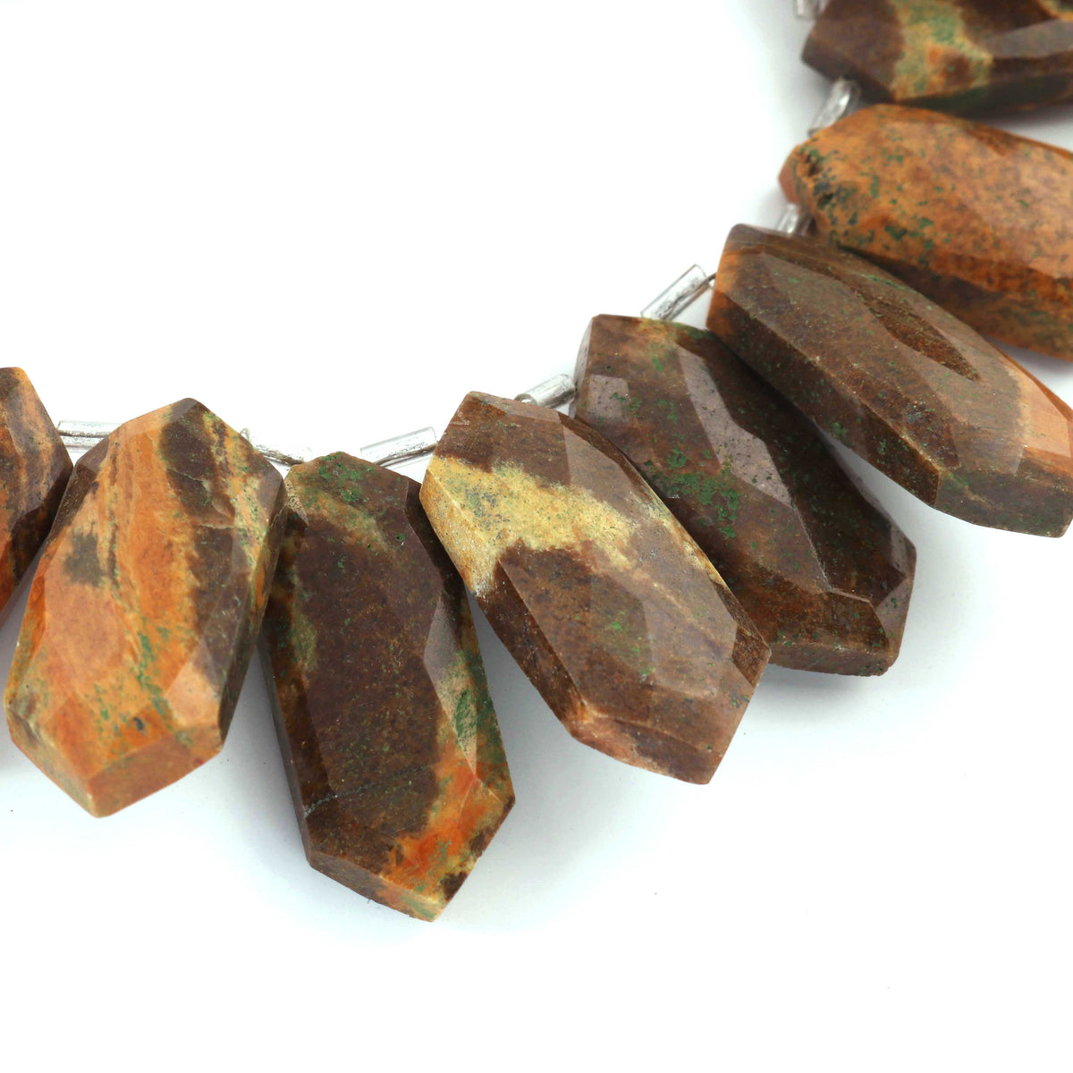 1 Strand Shaded Jesper Faceted Briolettes -Fancy Shape Briolettes ...